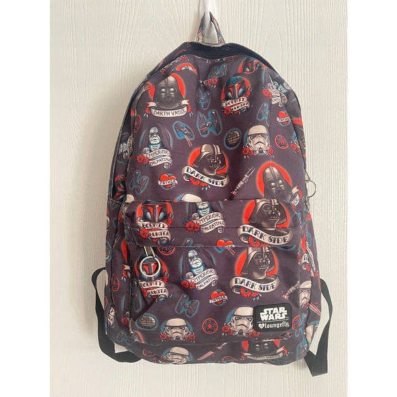 Loungefly | Bags | Loungefly Dark Side The Emperor Darth Vader Backpack ...